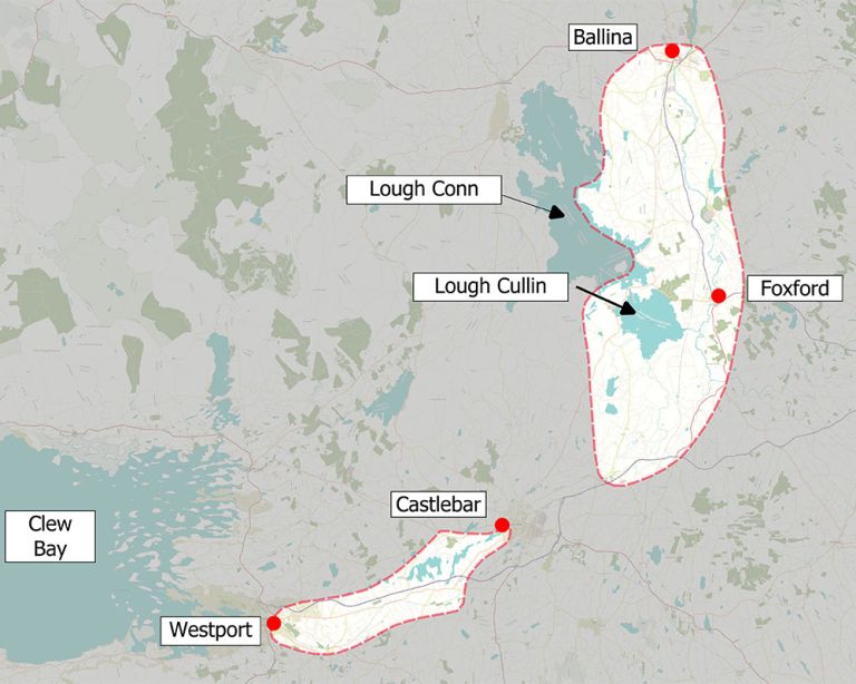 Ballina Castlebar Westport Interurban Greenway